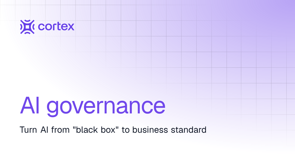 AI Governance | Solutions | Cortex