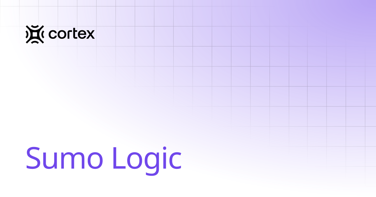Sumo Logic | Cortex