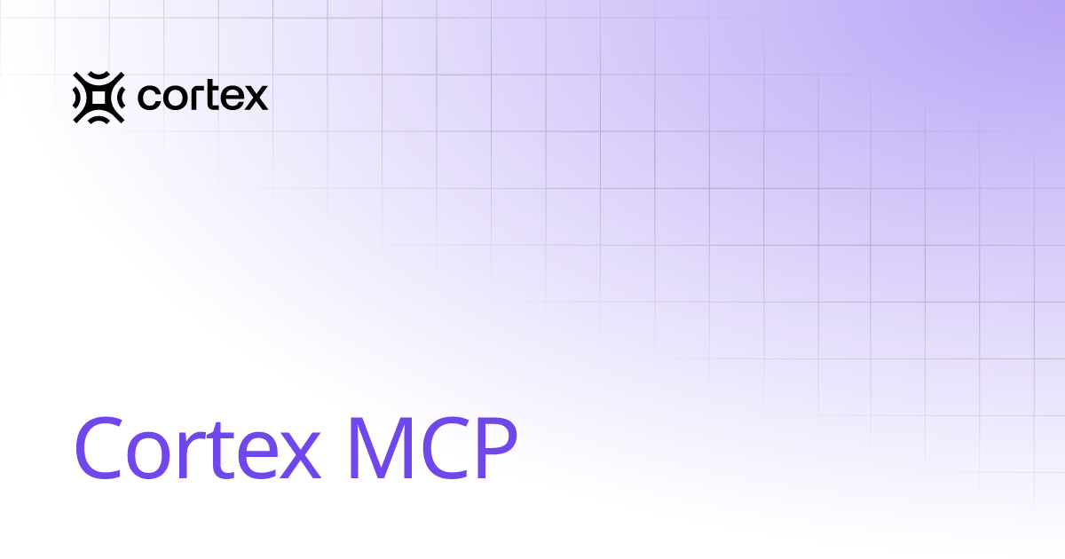 Cortex MCP | Cortex